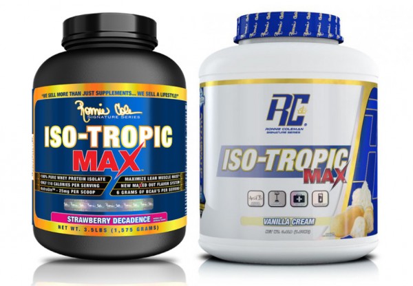 Ronnie Coleman's ISO-TROPIC MAX Whey Protein Isolate Review | FitNish.com