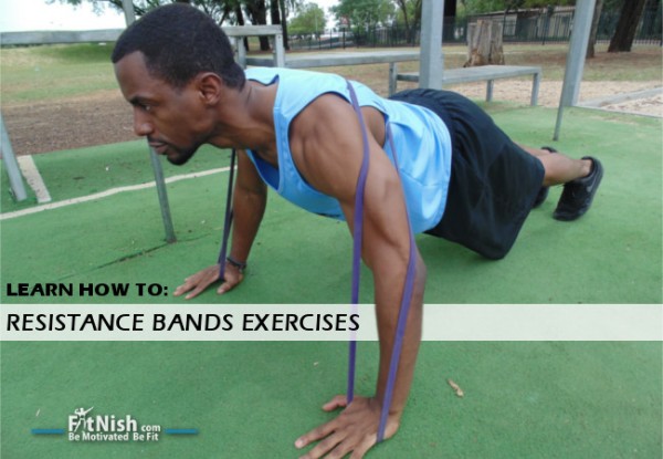 How To: Training With Rubber Resistance Bands | FitNish.com