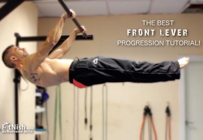 The Best Front Lever Progression Tutorial! | FitNish.com The Best Front Lever Progression Tutorial! | FitNish.com