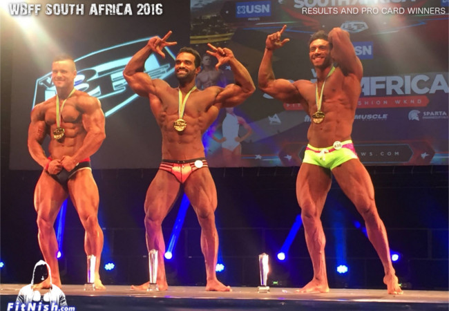 WBFF SOUTH AFRICA 2016, RESULTS AND PRO CARD WINNERS | FitNish.com